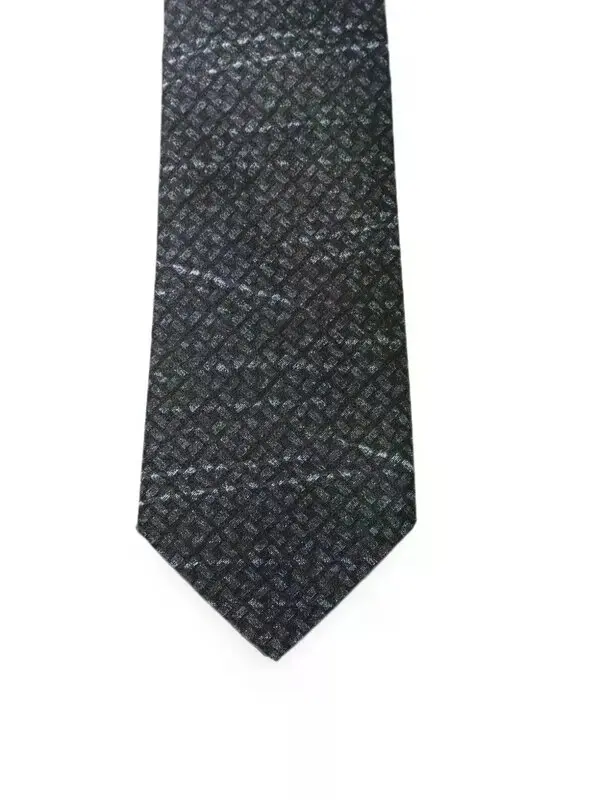 Emporio Armani Geometric Pattern Tie