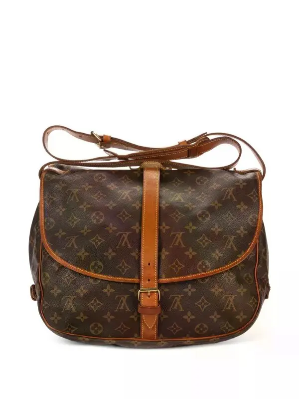 LOUIS VUITTON Monogram Canvas Saumur Gm Shoulder Bag