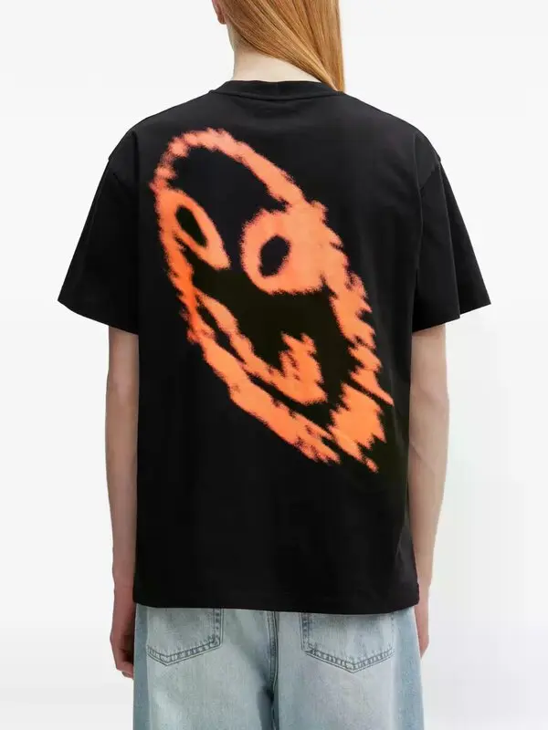 NO PROBLEMO Graphic-print Round Neck T-shirt