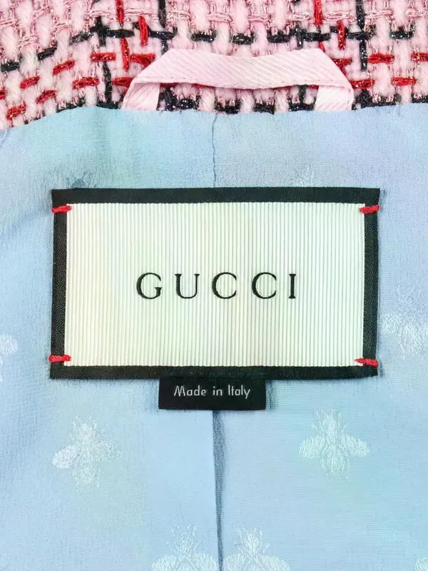 Gucci 2000s X Alessandro Michele Long-sleeve Tweed Jacket