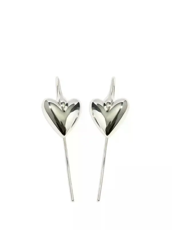 OTIUMBERG Carved Heart Hook Earrings