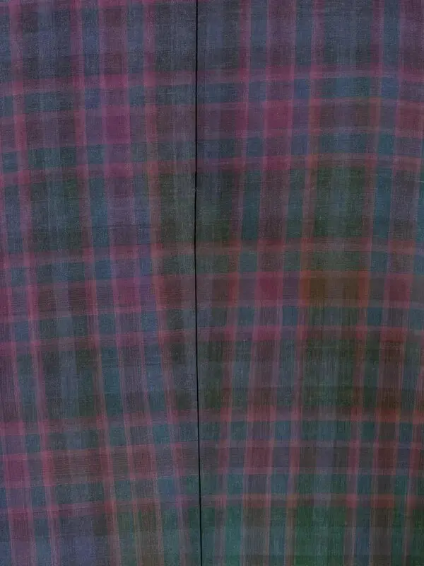 Isaia Check-pattern Notched-lapel Blazer