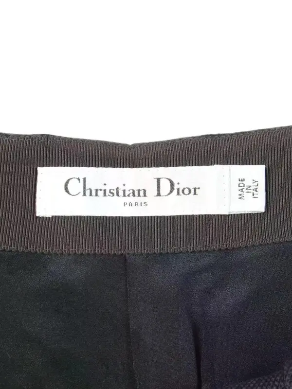 Dior High-waisted Anchor Button Shorts
