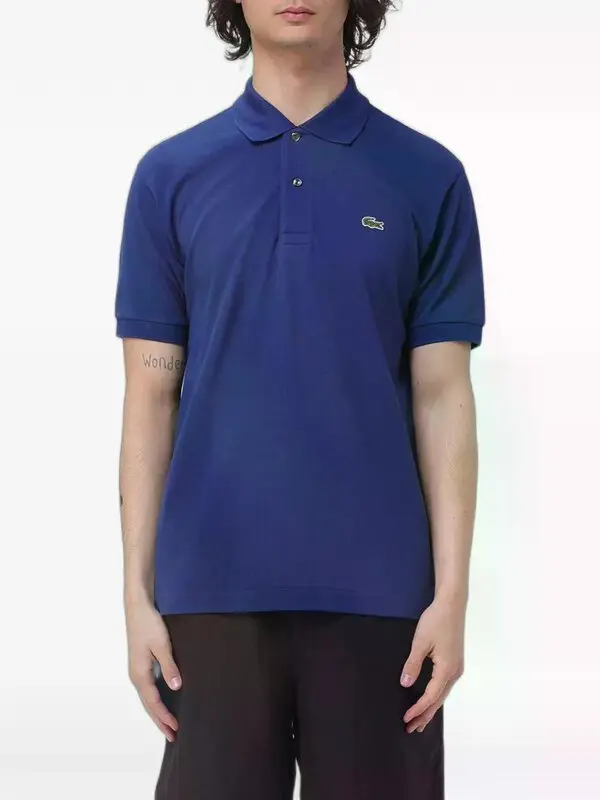 Lacoste Logo-patch Piqué Polo Shirt