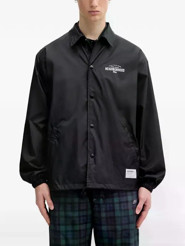NEIGHBORHOOD Logo-print Drawstring Jacket