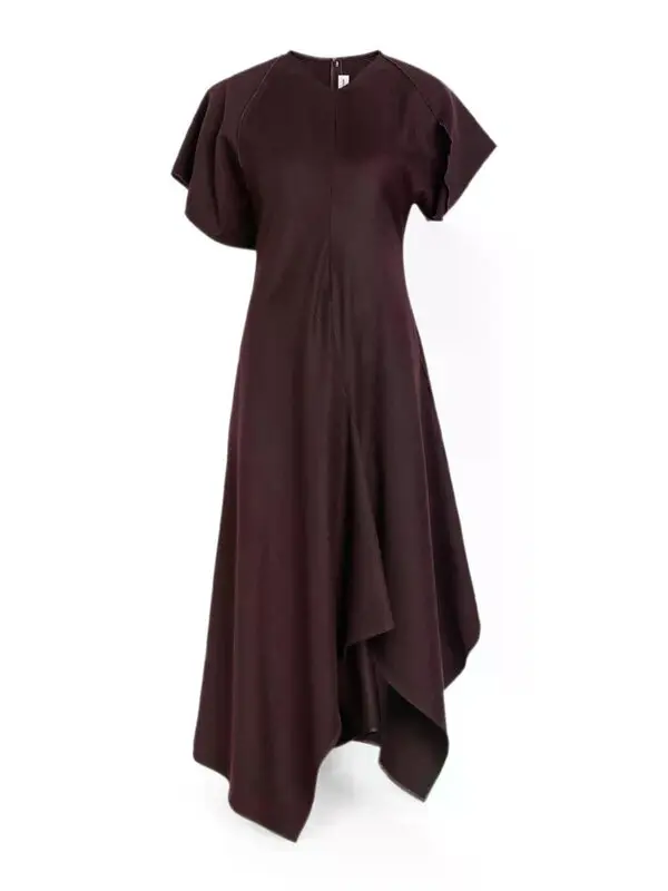 Victoria Beckham Panelled Asymmetric Dress