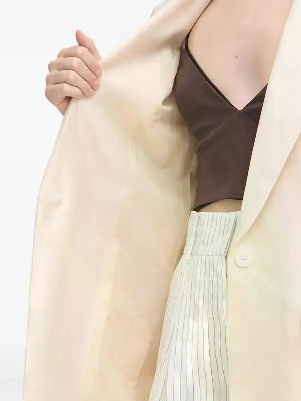 HAVEONE Single-breasted Notched-lapel Blazer