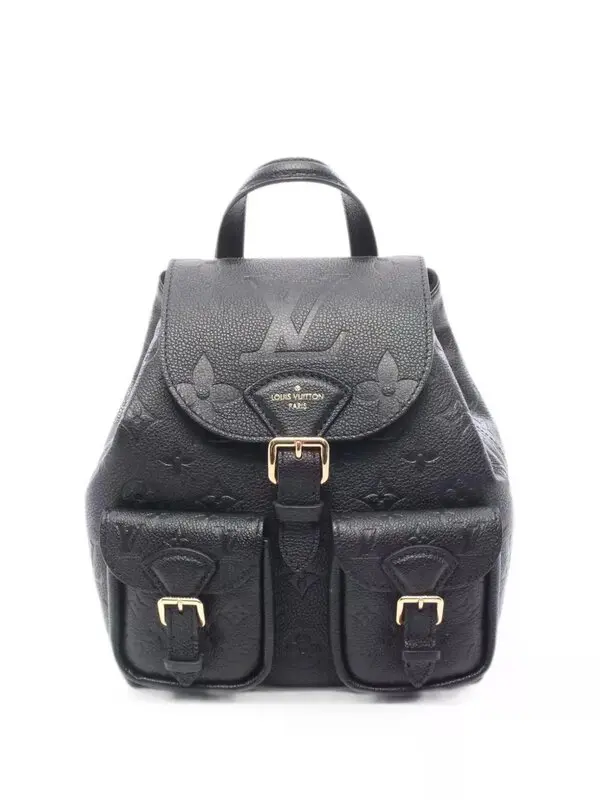 LOUIS VUITTON Monogram Empreinte Backpack - Black