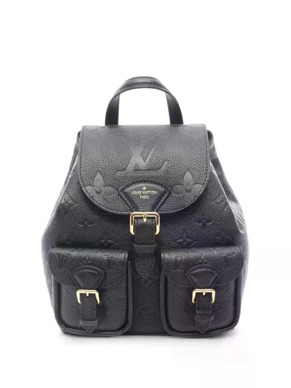 LOUIS VUITTON Monogram Empreinte Backpack - Black