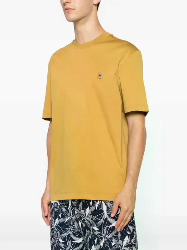 BOSS Logo-embroidered T-shirt