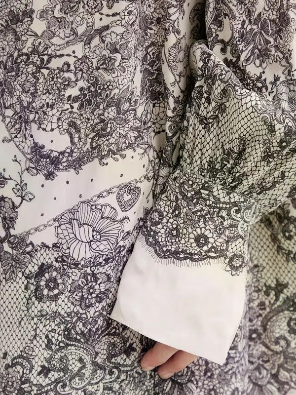 BLUGIRL Lace-print Mini Dress
