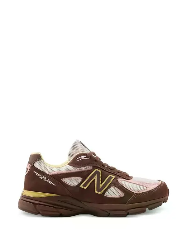 NEW BALANCE 990v4 Sneakers - Brown