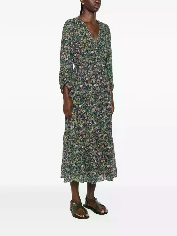 Marc O'polo Floral-print Midi Dress
