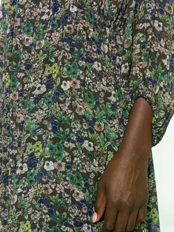 Marc O'polo Floral-print Midi Dress
