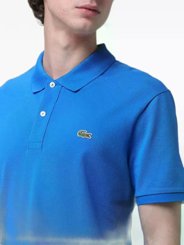Lacoste Logo-patch Piqué Polo Shirt