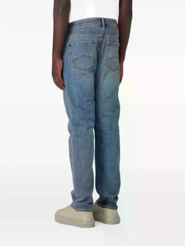 Armani Exchange Belt-loop Buttoned Jeans