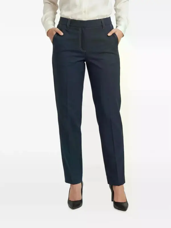 Brunello Cucinelli Contrast-stitch Trousers