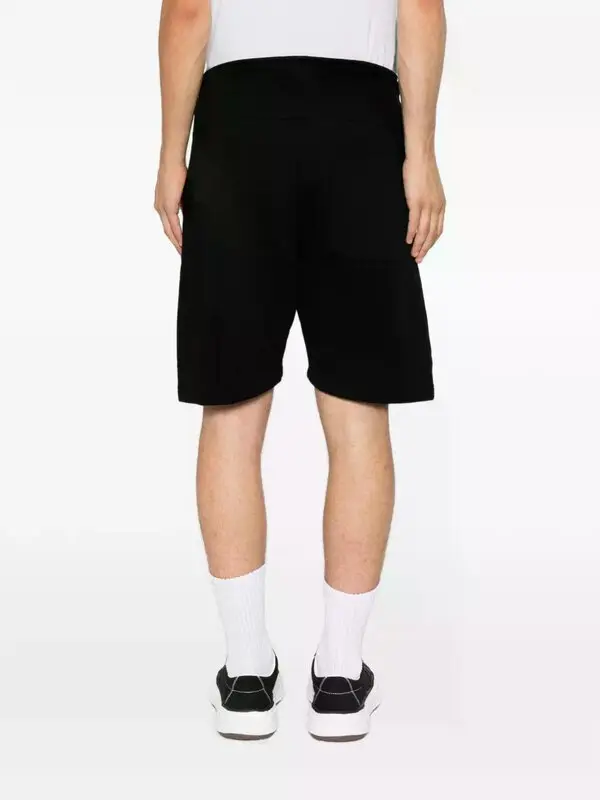 THROWBACK. Logo-embroidered Drawstring Shorts