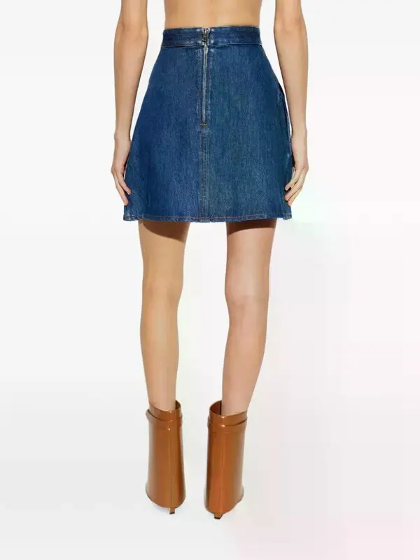 Givenchy Panelled A-line Mini Skirt