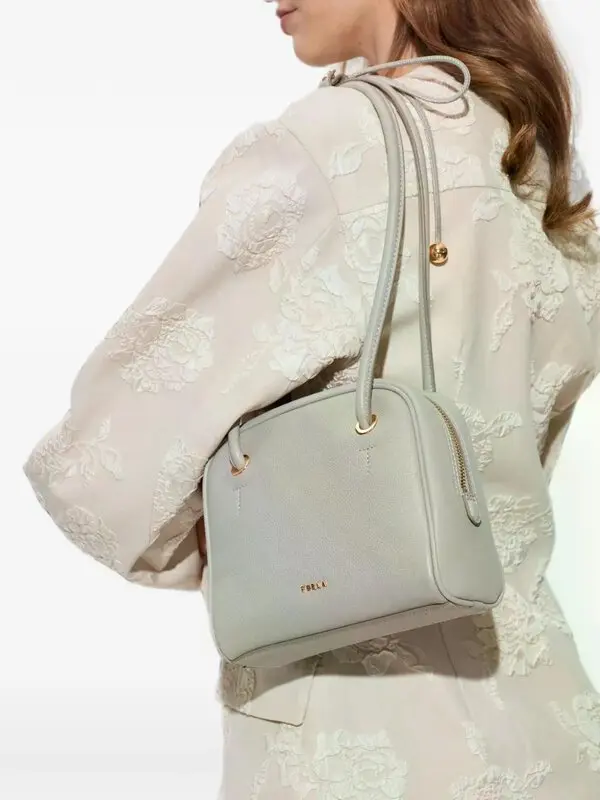Furla Poppy Grained-leather Shoulder Bag