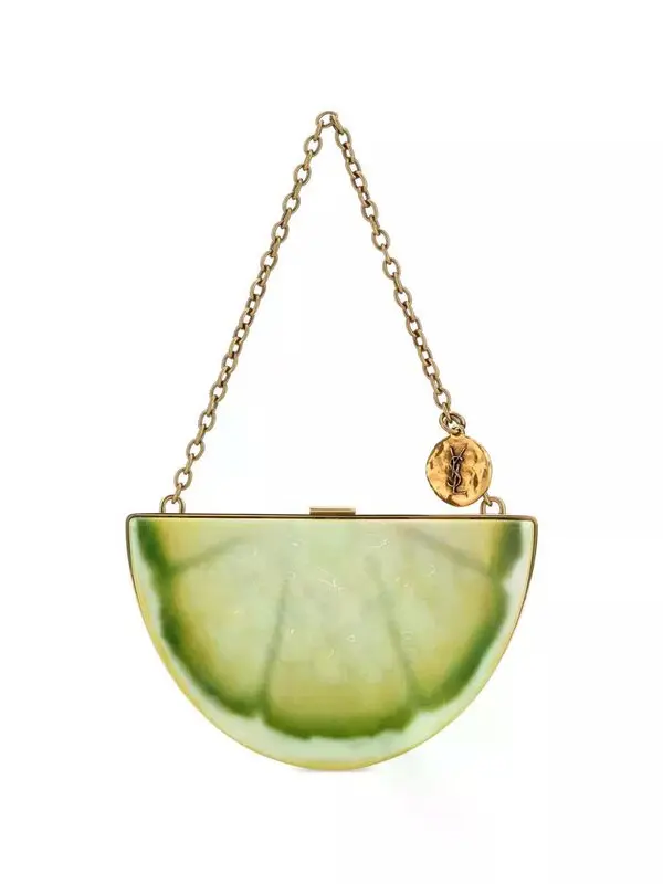 Saint Laurent Mini Evening Clutch Bag - Yellow