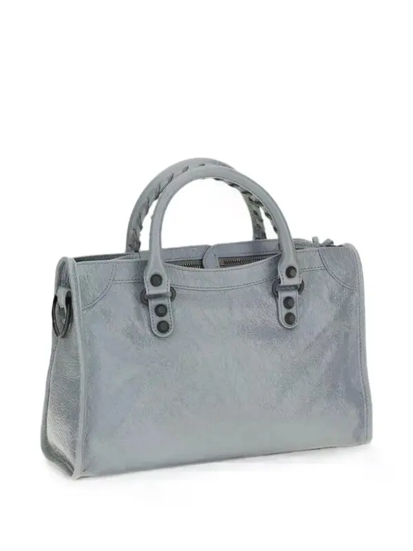 Balenciaga Small Le City Tote Bag - Blue