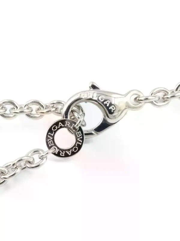 BVLGARI 18k White Gold Diamond Necklace