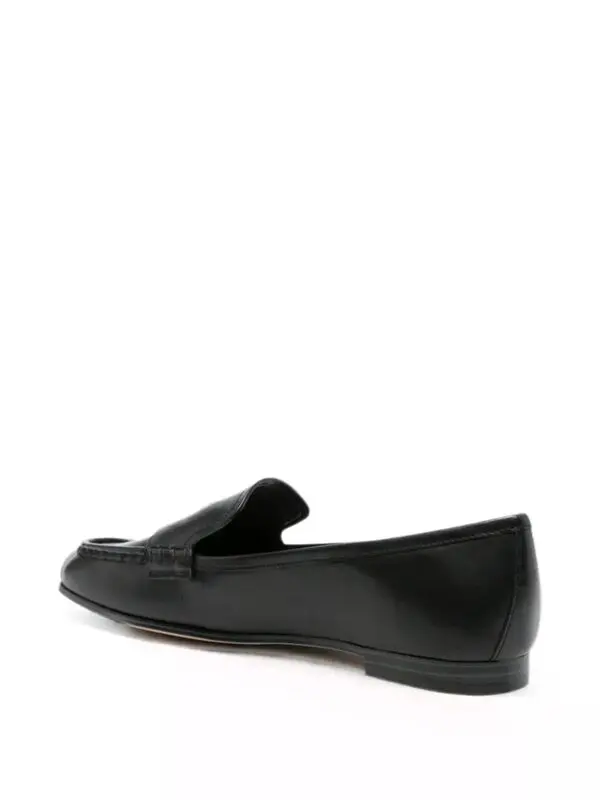 Michael Kors Jennings Logo-plaque Leather Loafers