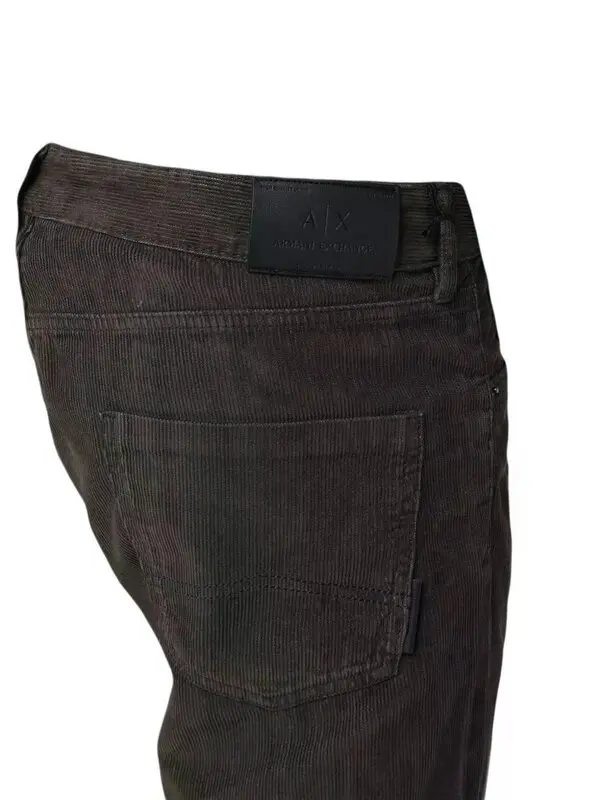 Armani Exchange Regular-fit Corduroy Trousers