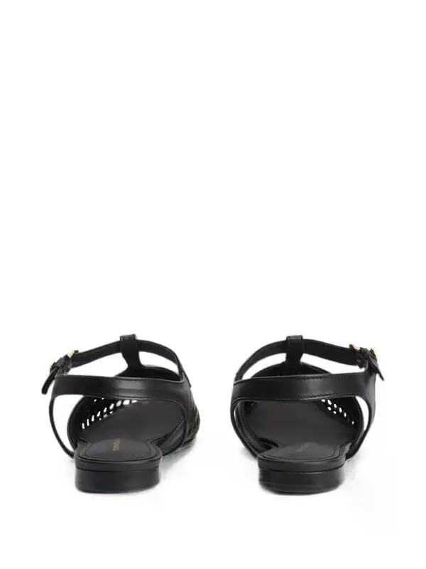 Tommy Hilfiger Cut-out T-bar Flat Pumps