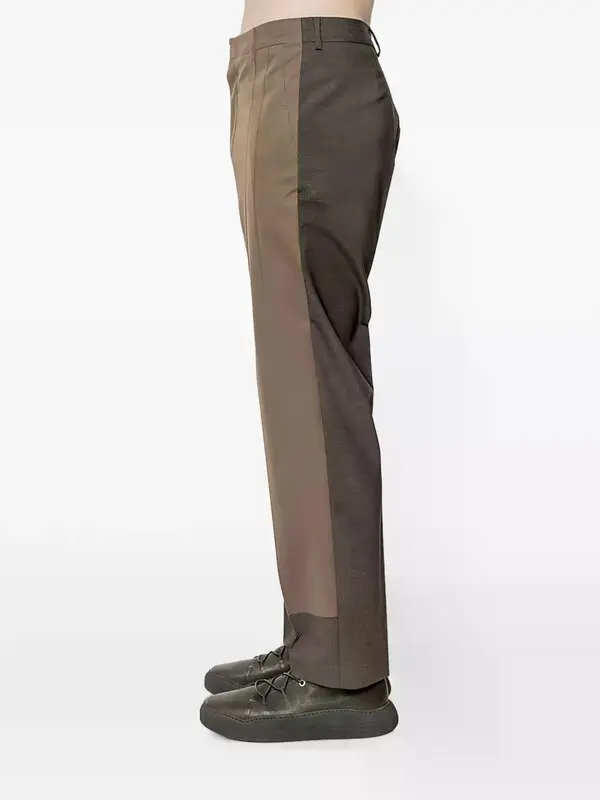 MAISON MARGIELA Two-tone Wool Trousers