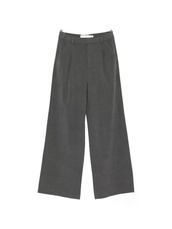 GESTUZ Paula Belt-loop Trousers - Grey