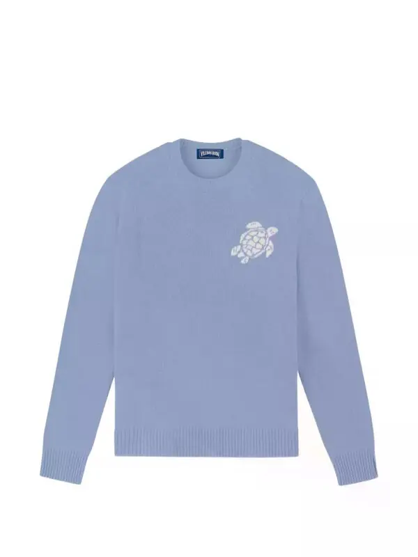 Vilebrequin Turtle-embroidered Crew Neck Sweater