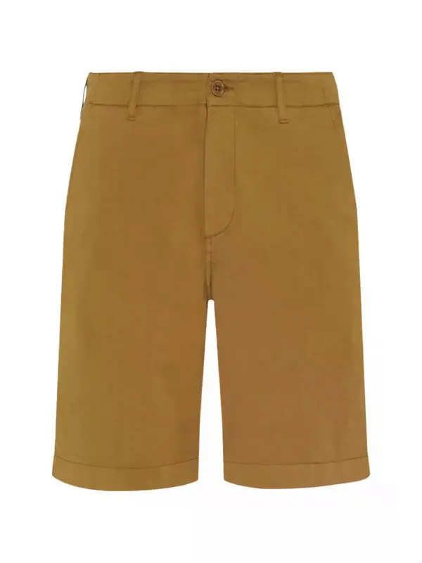 Vilebrequin Satin-cotton Bermuda Shorts - Brown