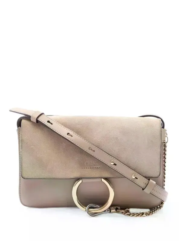 Chloé Faye Shoulder Bag - Brown