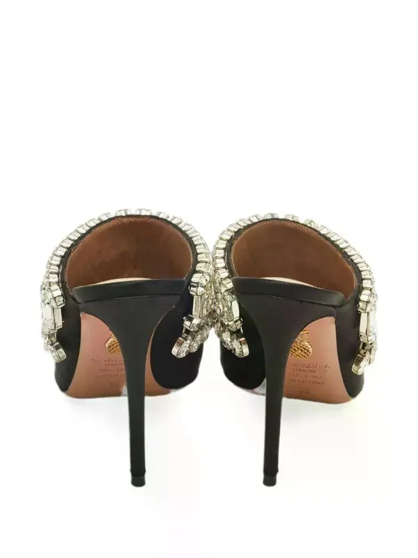 AQUAZZURA Palace Heeled Mules