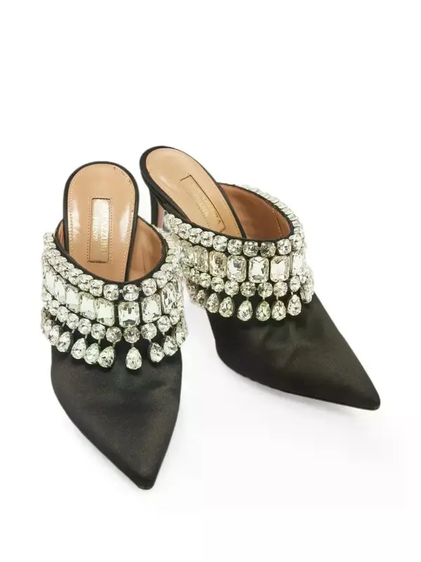 AQUAZZURA Palace Heeled Mules