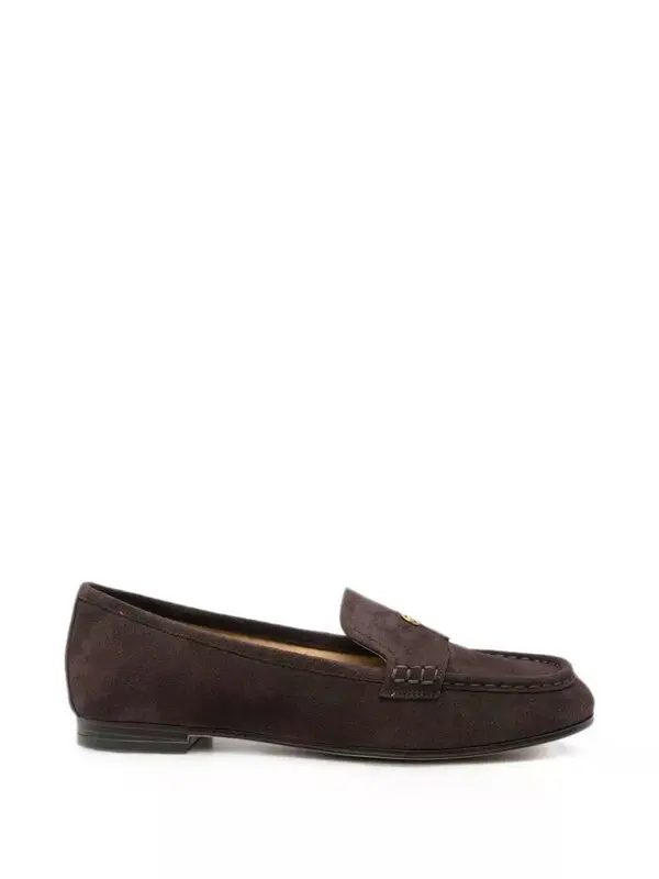Michael Kors Jennings Logo-plaque Suede Loafers