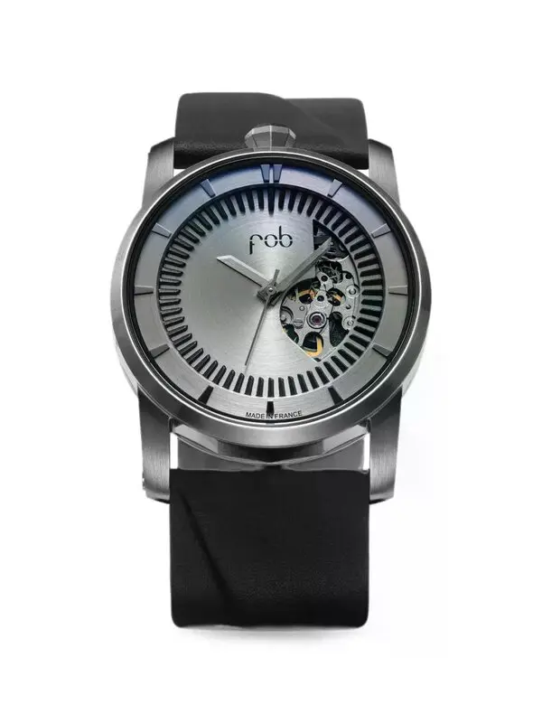 FOB PARIS Oblivion 43mm Watch - Silver