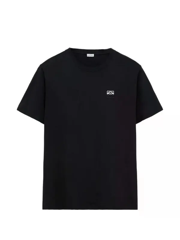 Loewe Regular Fit T-shirt In Cotton - Black
