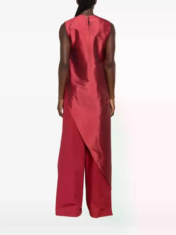 ABADIA Knot-detail Sleeveless Top