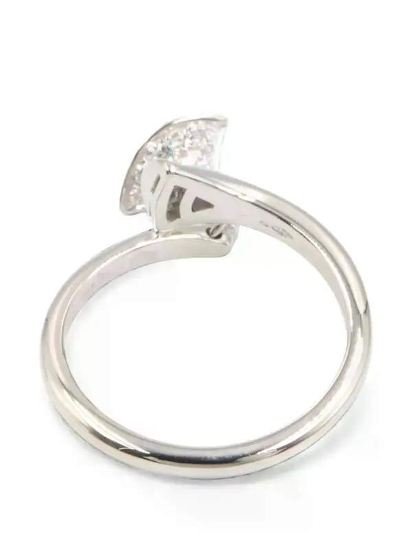 BVLGARI 18k White Gold Diamond Ring