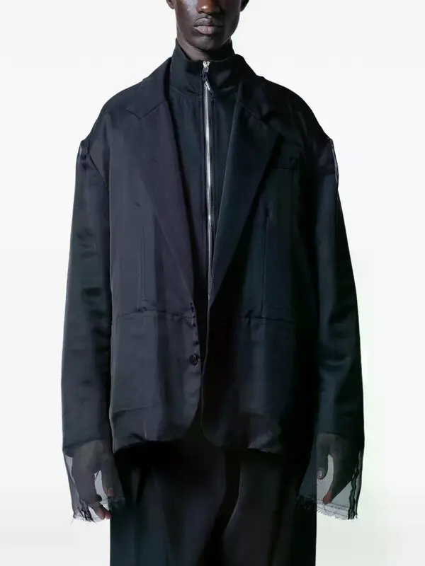 YOSHIOKUBO Notched-lapel Blazer