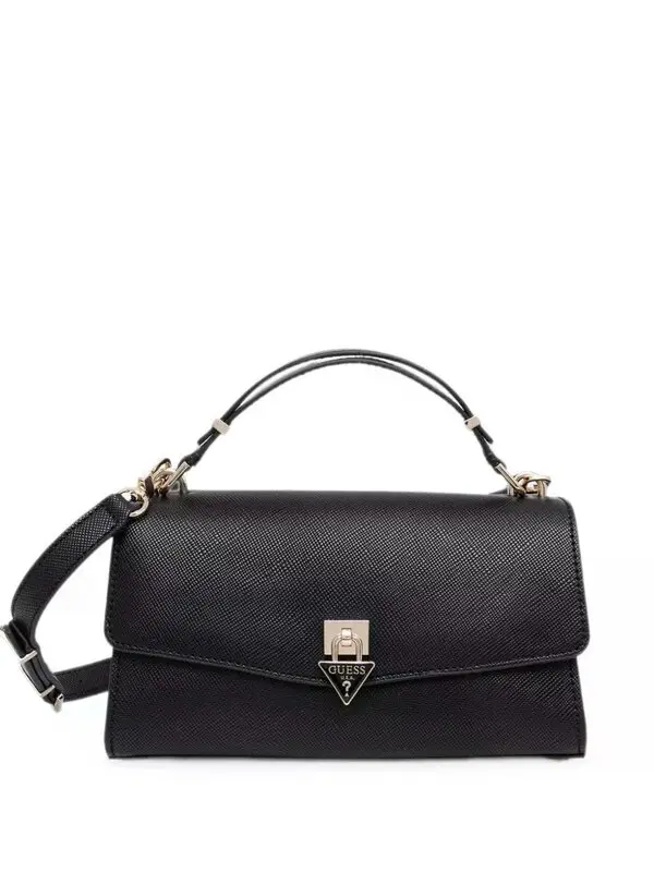 Guess Logo Plaque Tote Bag - Black