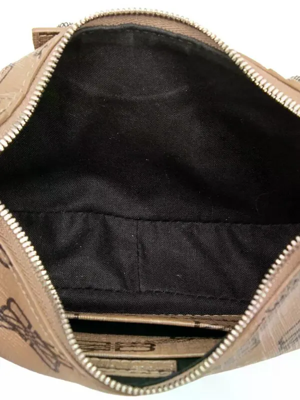Balenciaga Le Cagole Mini Bb Monogram Coated Canvas Satchel