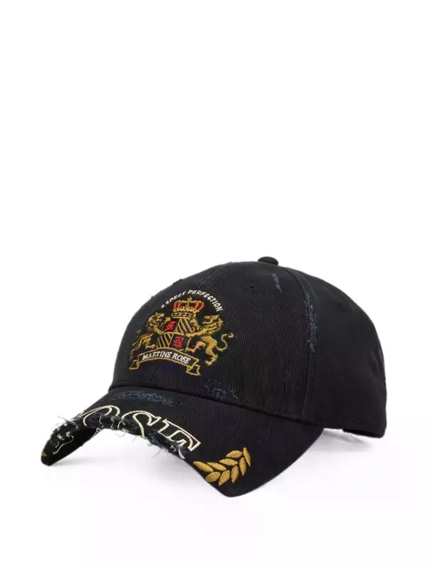Martine Rose Crest-embroidered Baseball Cap