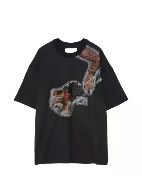 YOSHIOKUBO Graphic Patch T-shirt