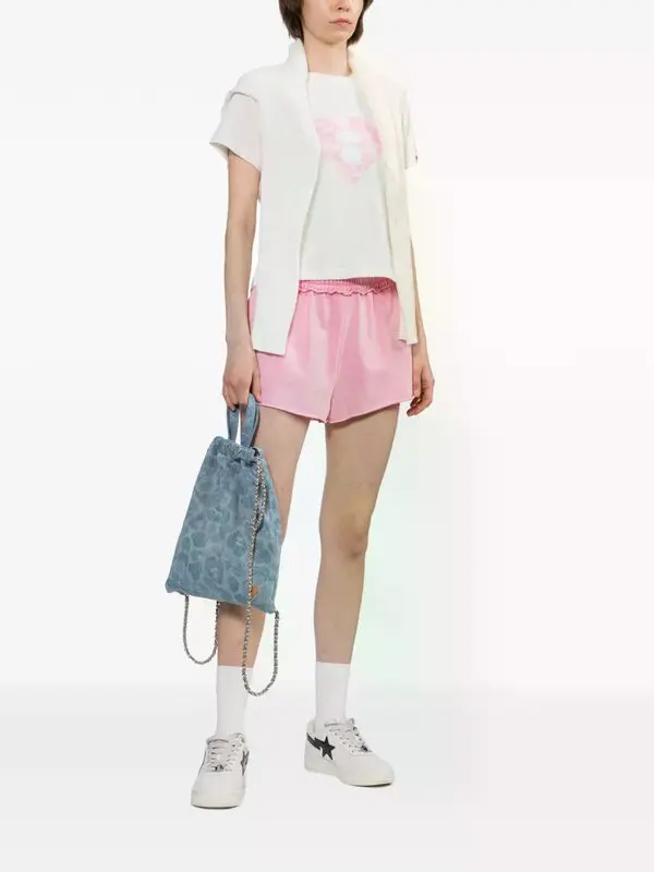 AAPE BY *A BATHING APE Apee™ A Bathing Ape® Logo Print Shorts