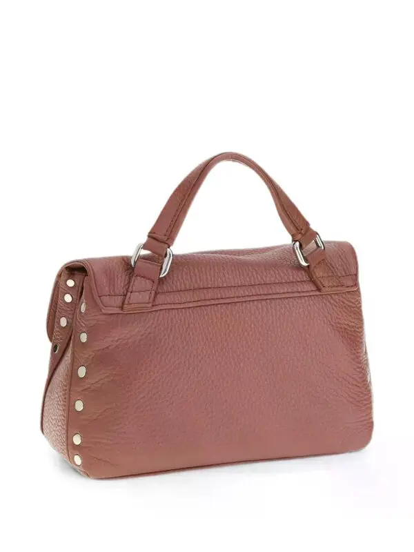 ZANELLATO Baby Postina Daily Leather Satchel - Red