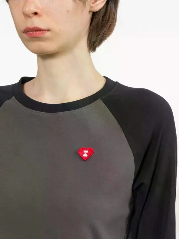 AAPE BY *A BATHING APE Heart-patch T-shirt